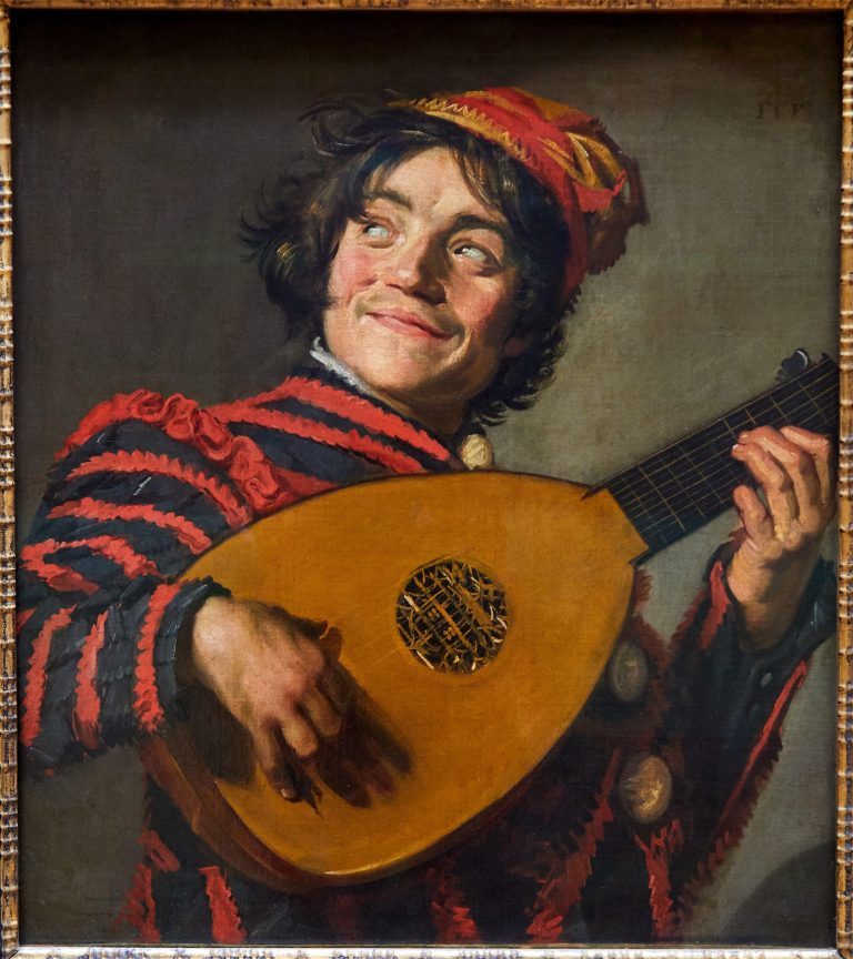Jester with a Lute | Nicholas Hall