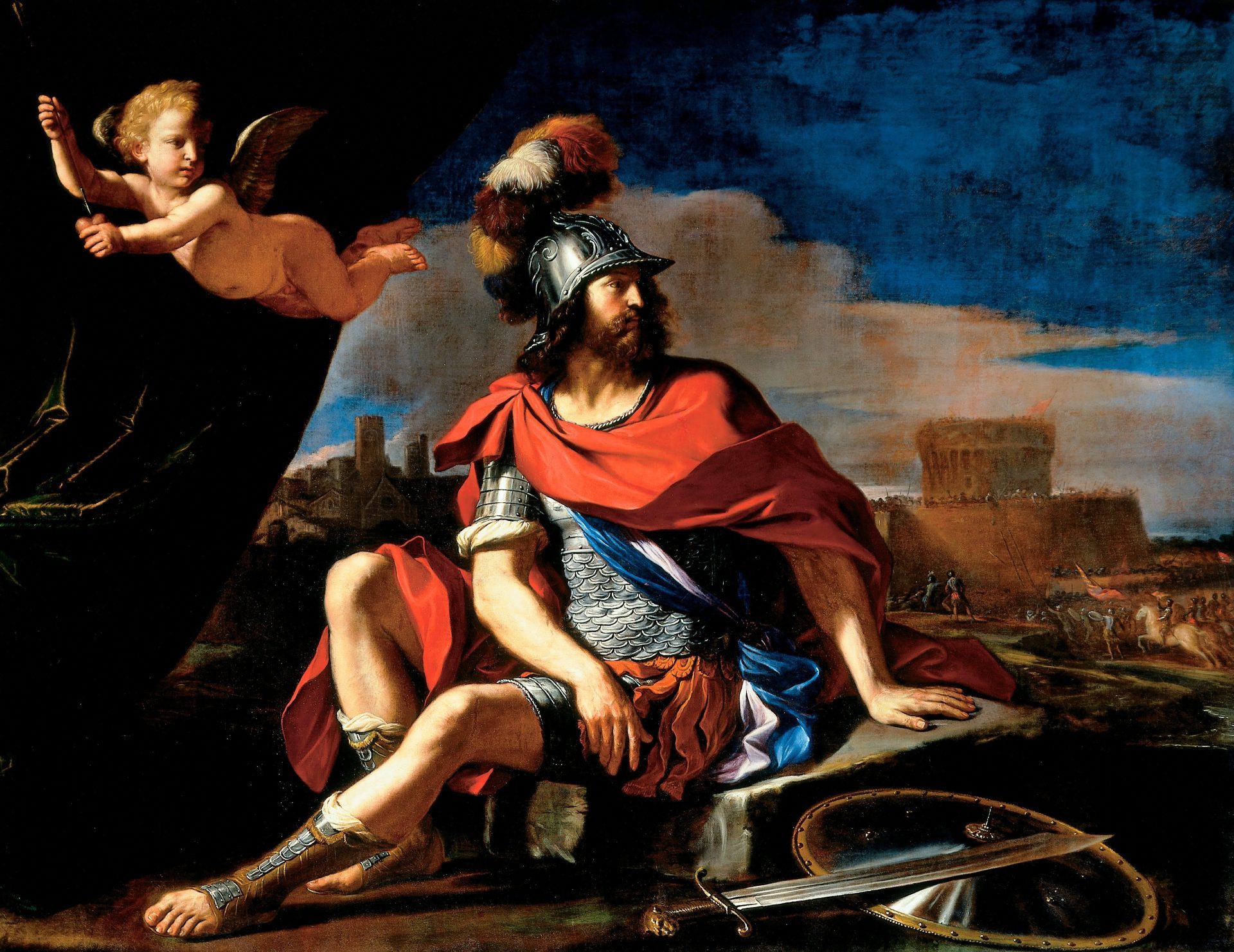 Mars with Cupid | Nicholas Hall