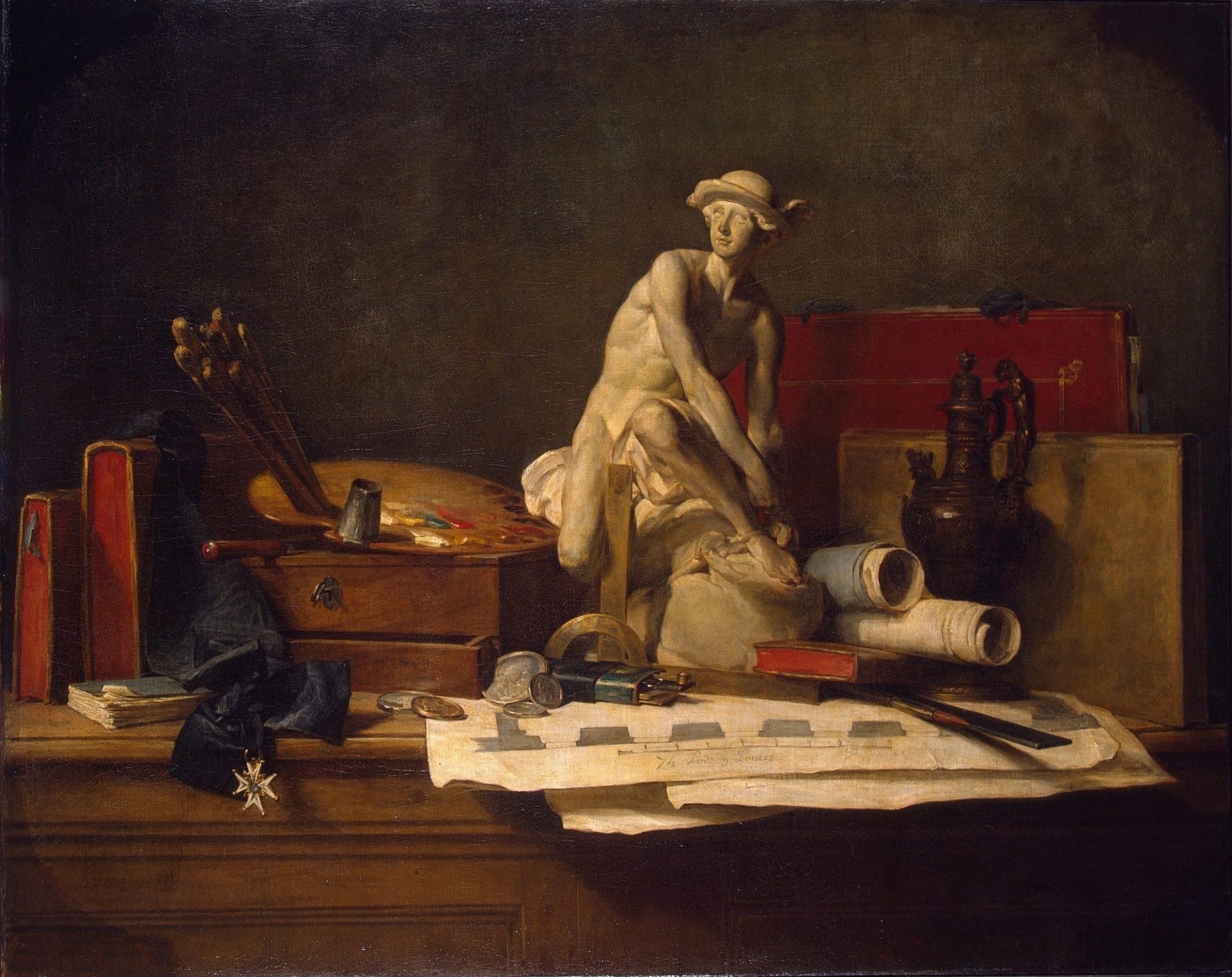 Still Life with Attributes of the Arts | Nicholas Hall