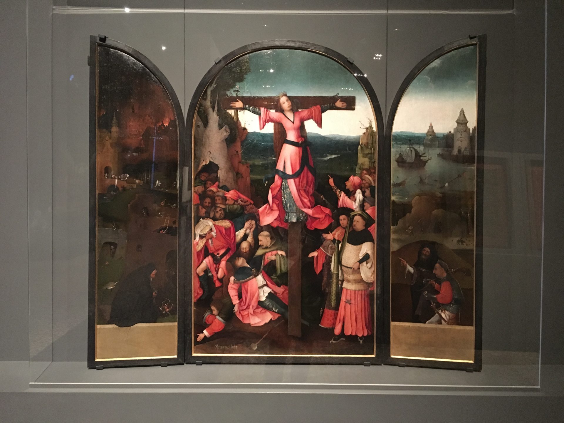 Saint Wilgefortis Triptych (Saint Liberata Triptych) | Nicholas Hall