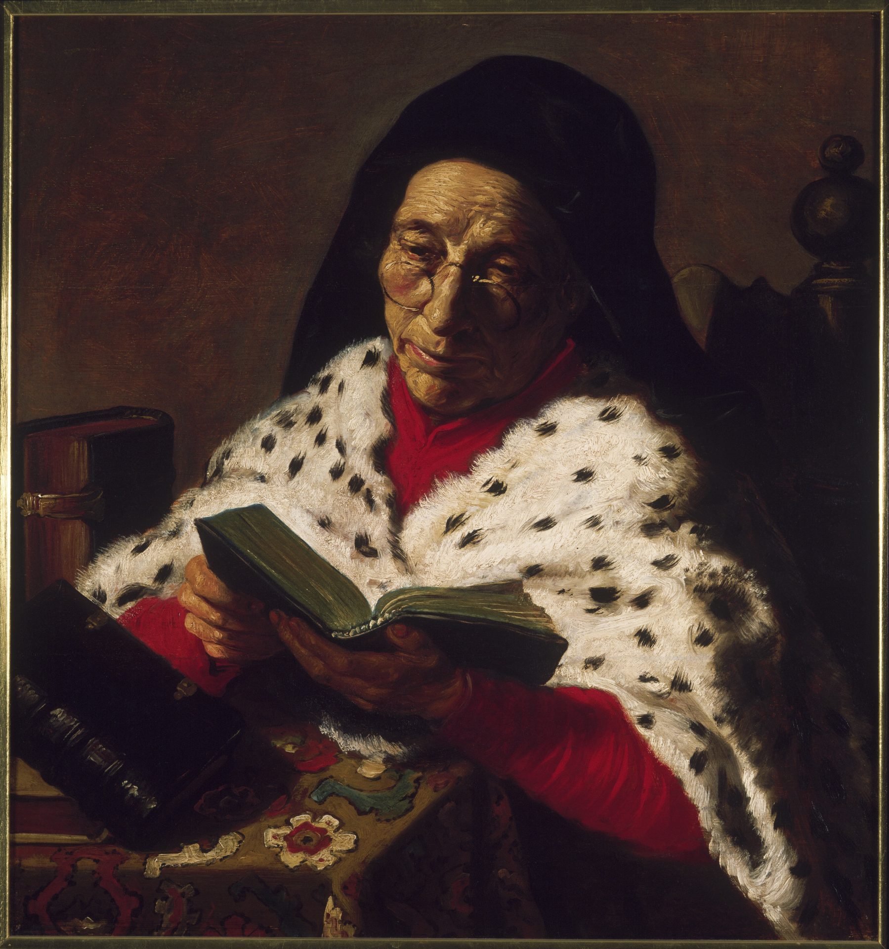 Old Woman Reading a Book | Nicholas Hall