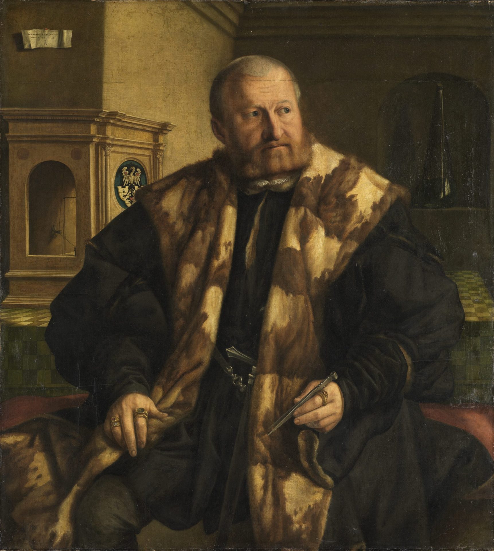 Bildnis des Nürnberger Münzmeisters Jörg Herz (Portrait of the ...