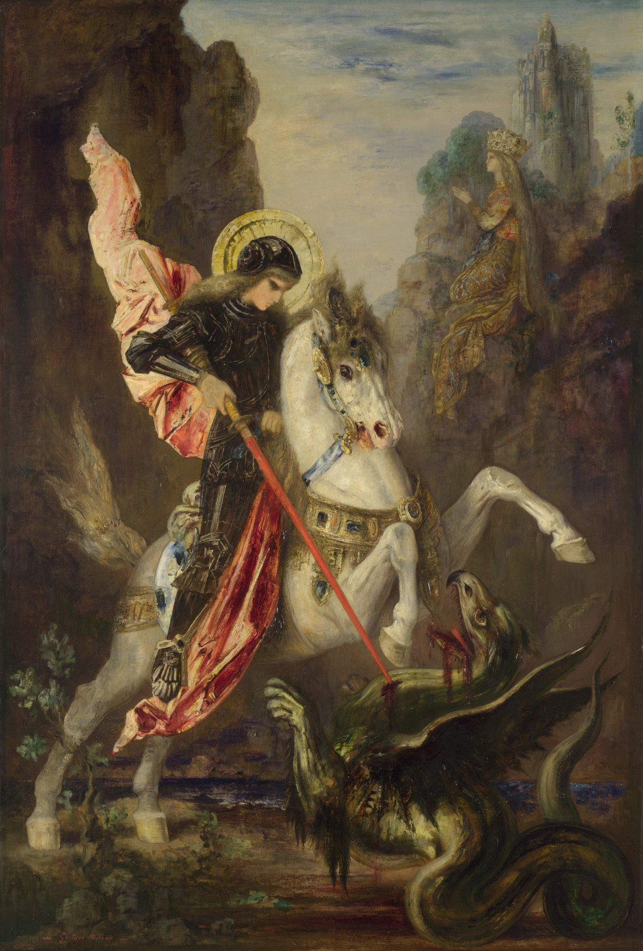 Saint George and the Dragon | Nicholas Hall