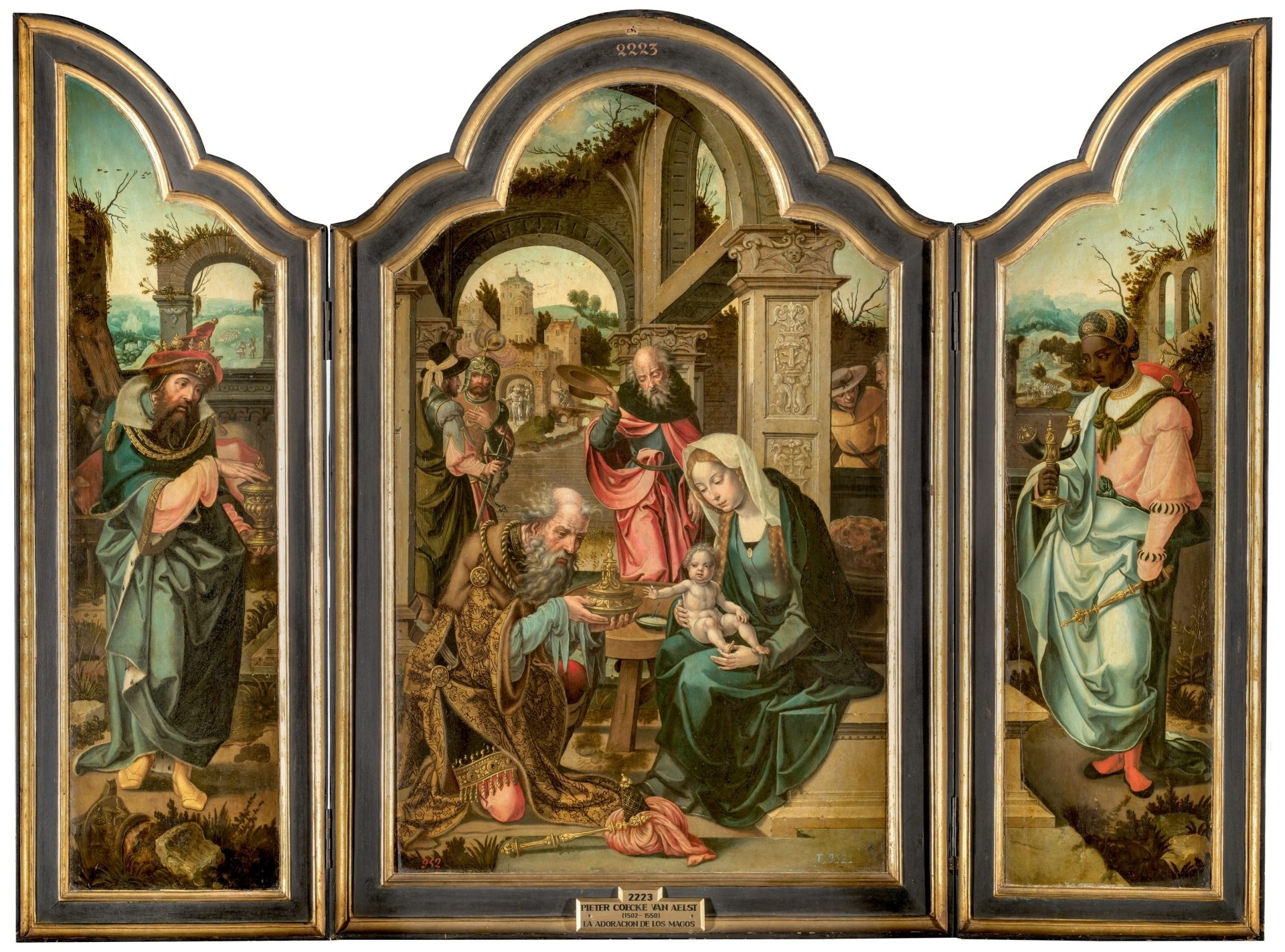 Adoration of the Magi triptych | Nicholas Hall