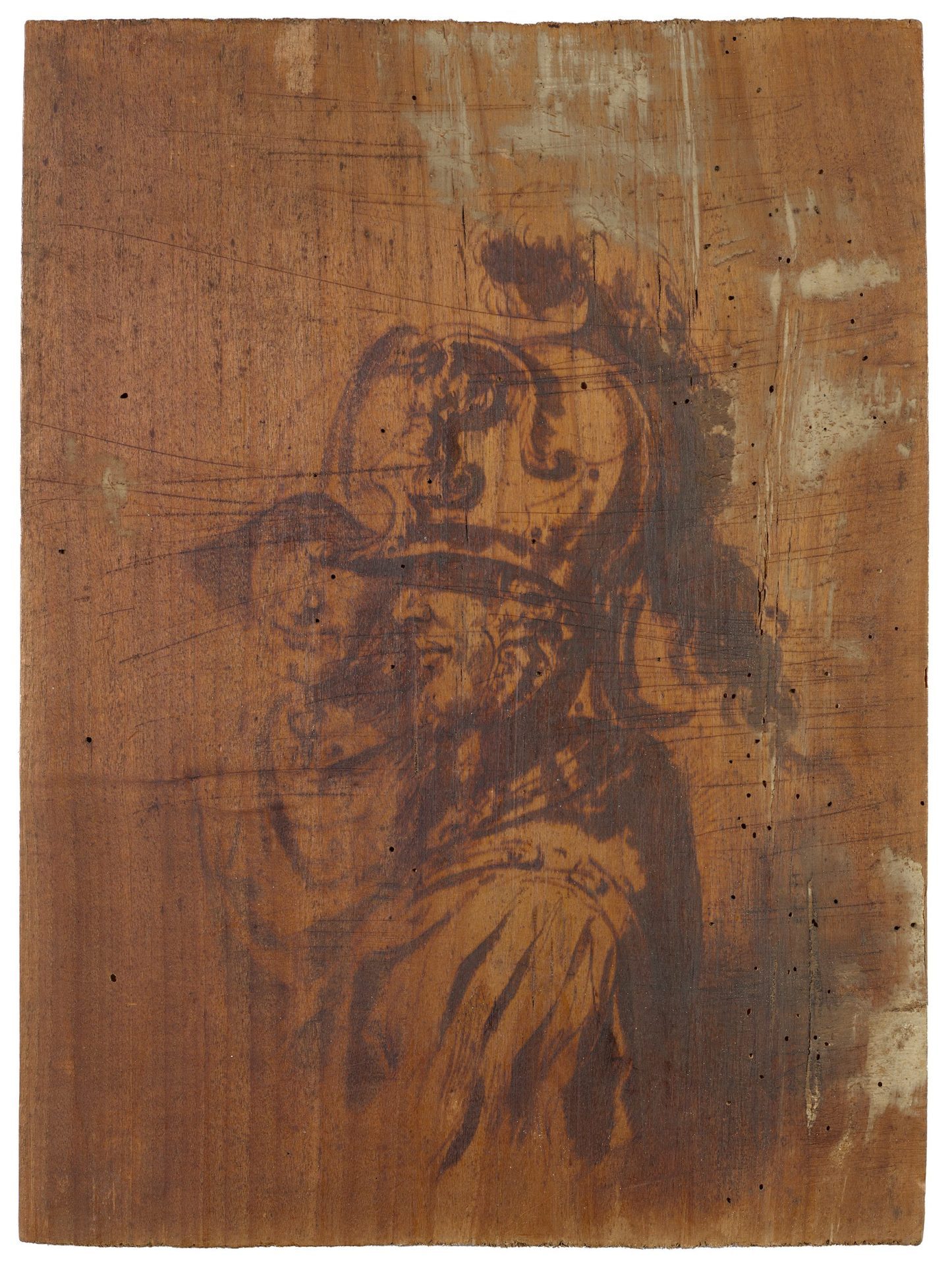 Two Heads of Soldiers (recto); Designs for a Frame (verso) | Nicholas Hall